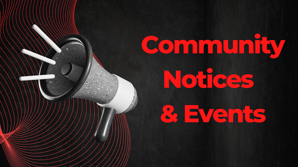 Community Notices/Events — Newsletter - Week 4, Term 2 2025