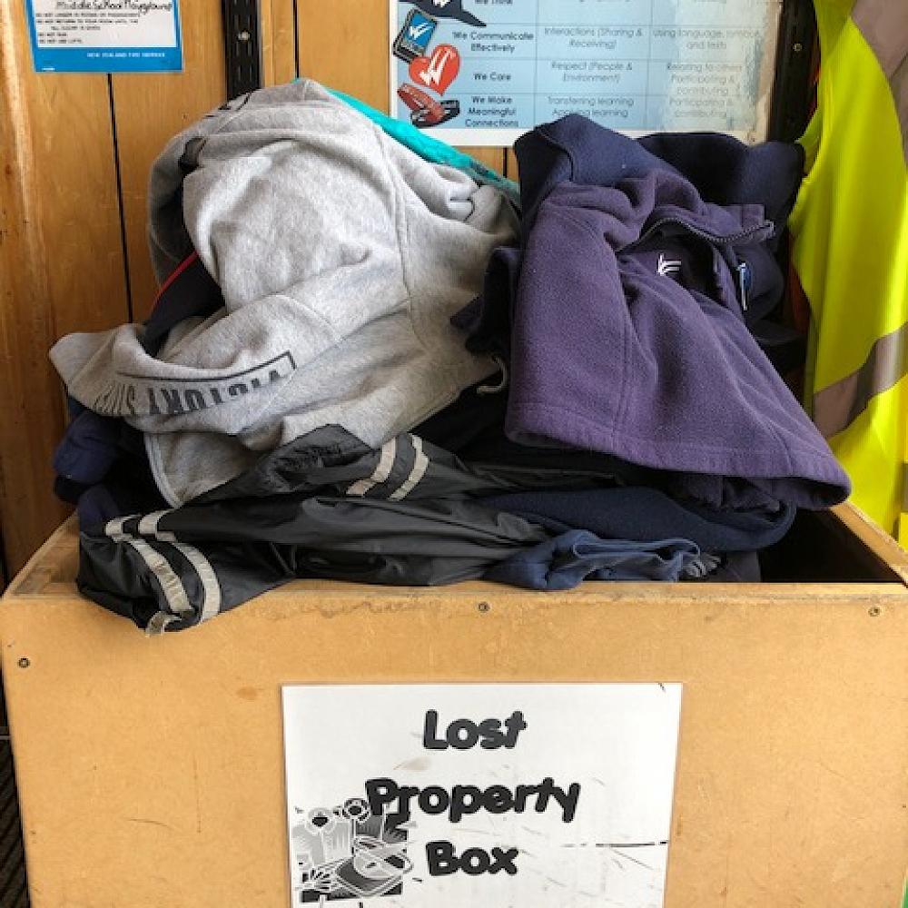 Lost Property — Week 7 Term 4 Newsletter 2020