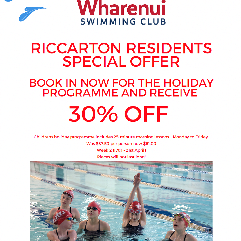 Wharenui Pool Community Notice