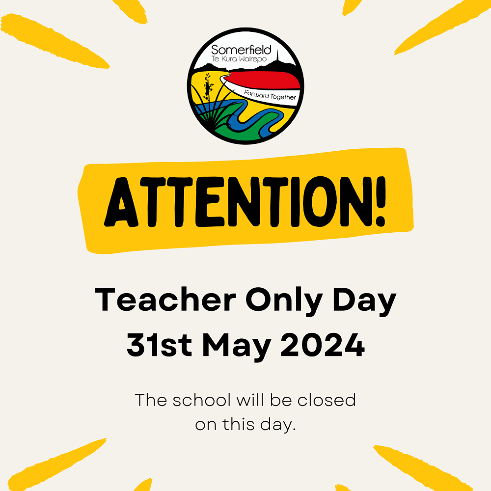Teacher Only Day — Newsletter - 16 May 2024