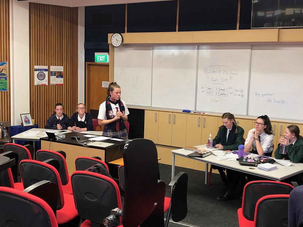 Year 9 Kavanagh College Team Make the Semi-Finals in Debating