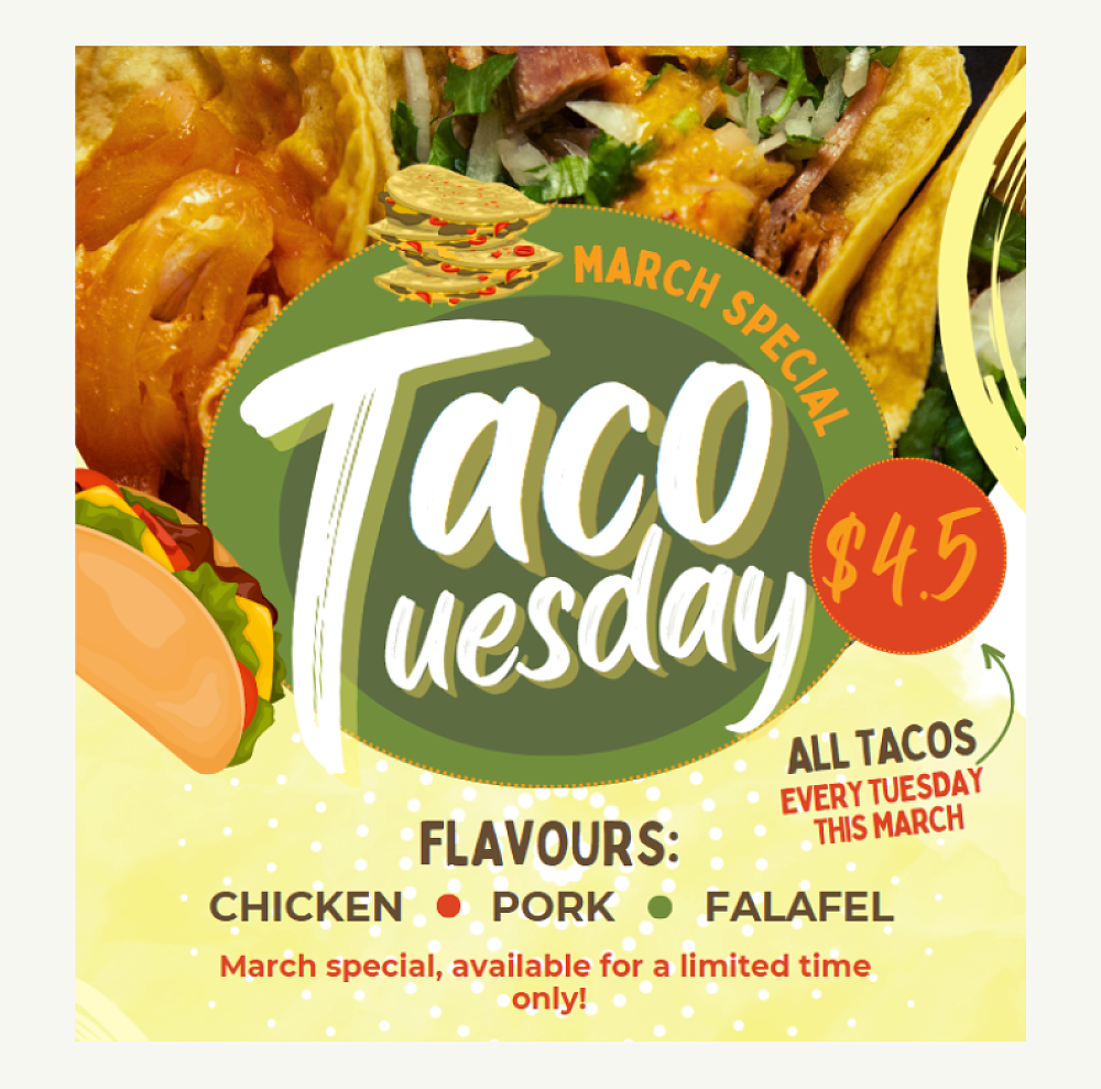Taco Tuesdays for the month of March! — Nayland College Newsletter, 1 ...