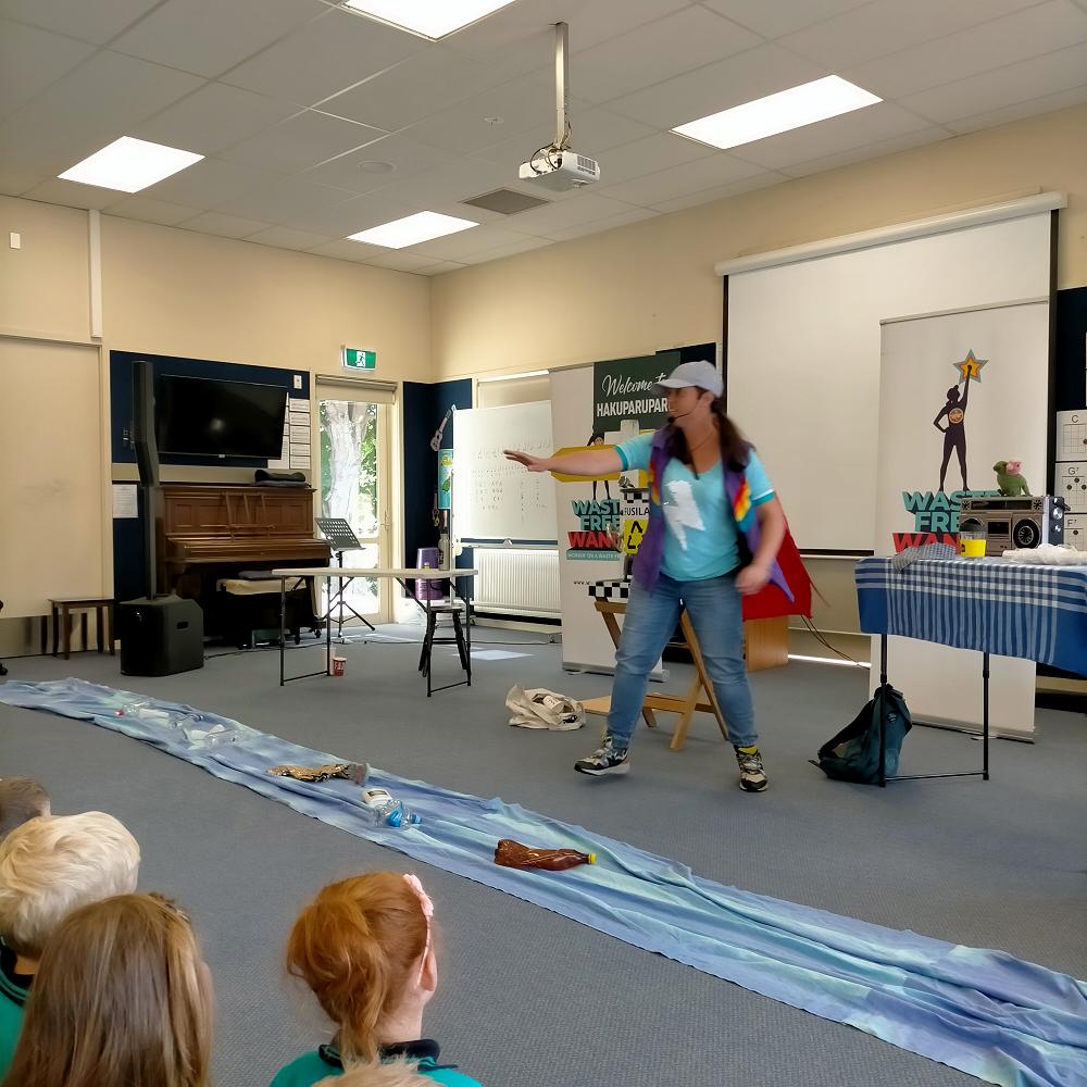 Waste Free Wanda Interactive Environmental Stage Show