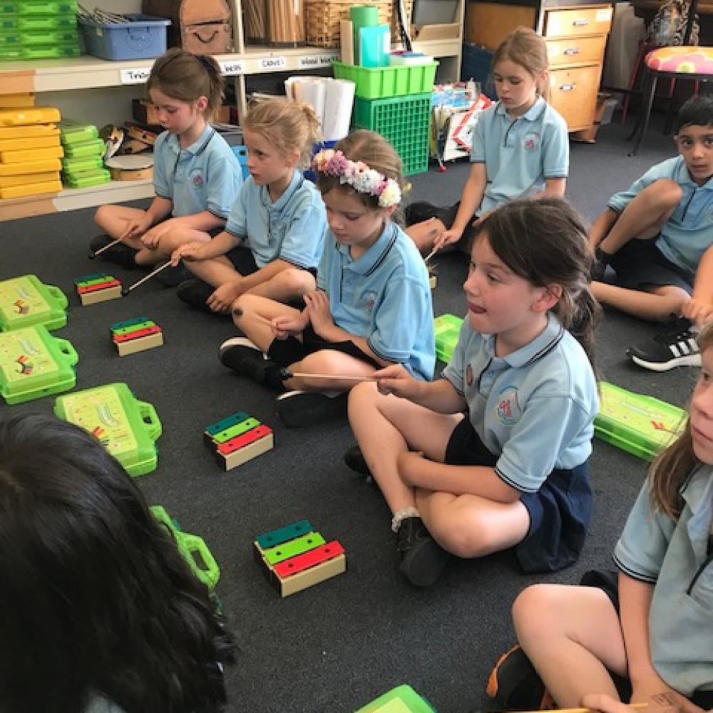 Learning about and embracing Music in the Music Room