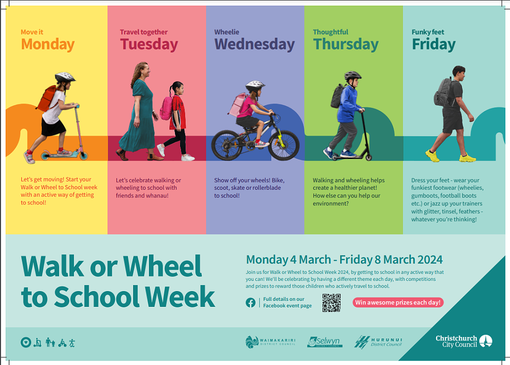 Walk or Wheel to School Week