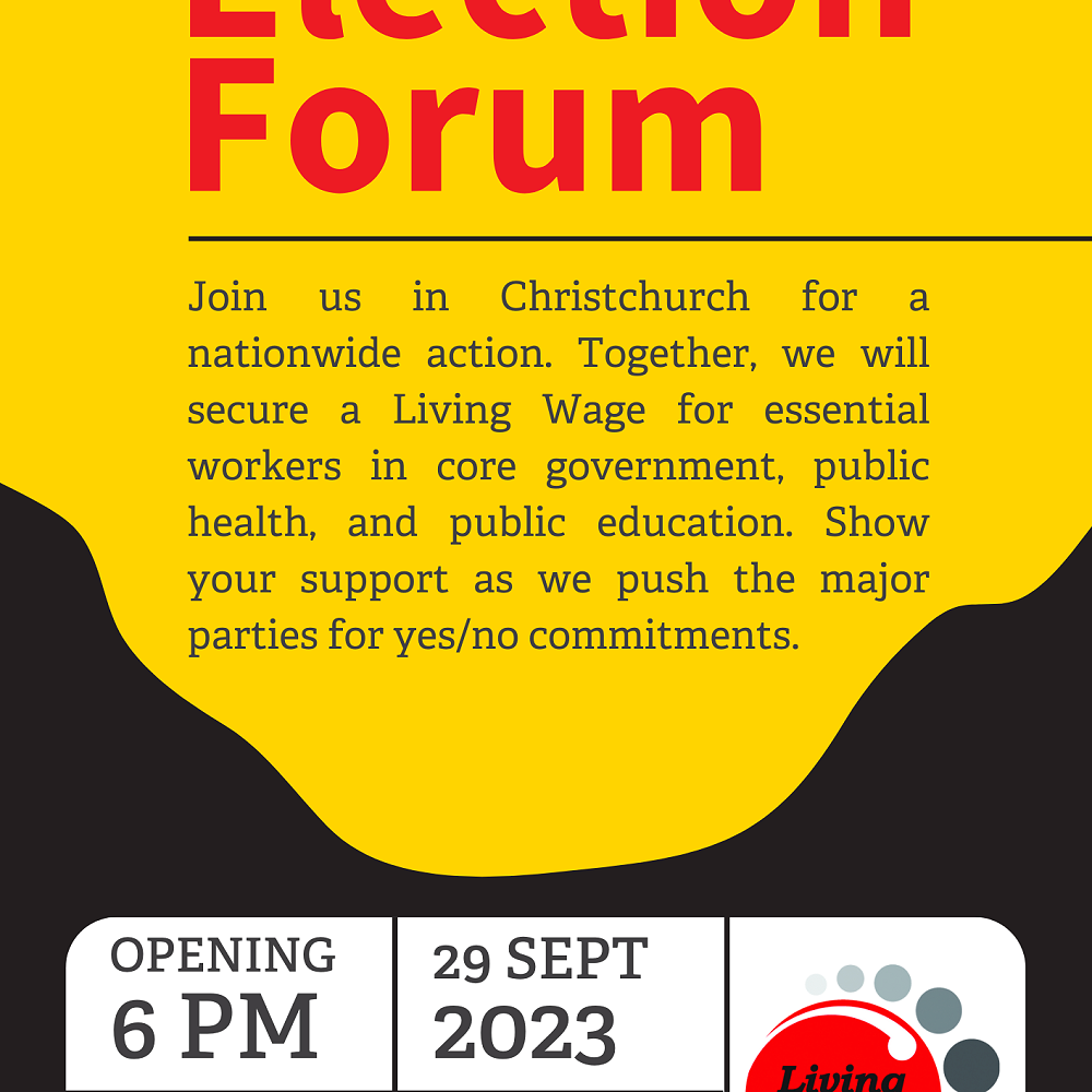 Living Wage Election Forum