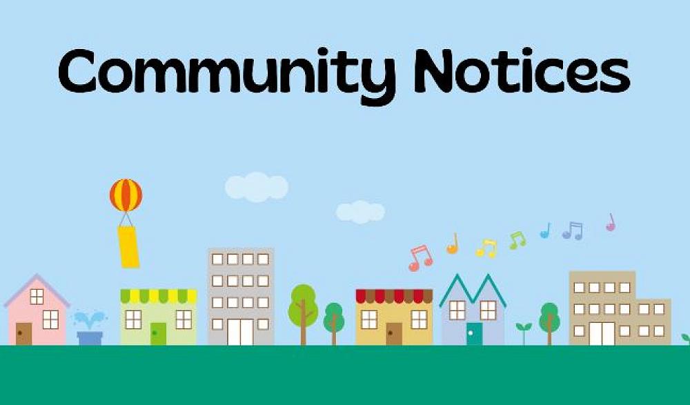 Community Notices — Newsletter - 27th March Together we care, learn ...