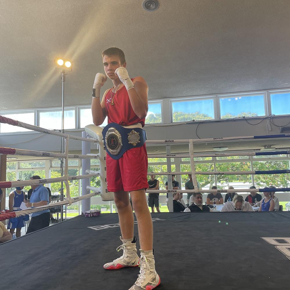 🥊 Regan Harvey Wins a Boxing Championship Belt!