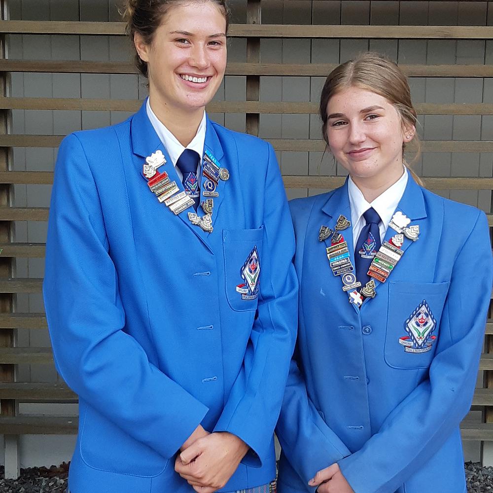 Head Girls presentation to the school