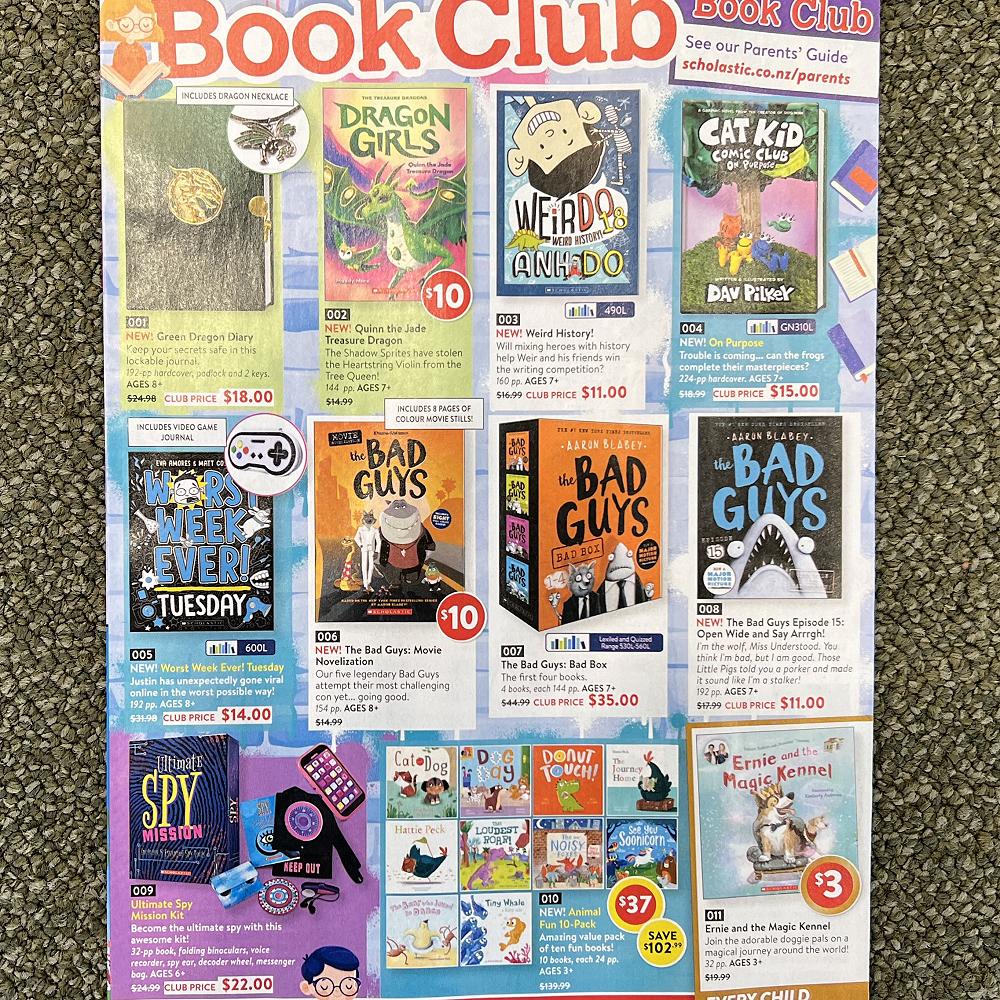 SCHOLASTIC LUCKY BOOK CLUB ISSUE 3 — Newsletter for Friday 6 May 2022