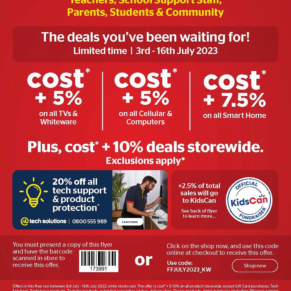 Noel Leeming and Warehouse Stationery Amazing Deals — Pānui ā ...