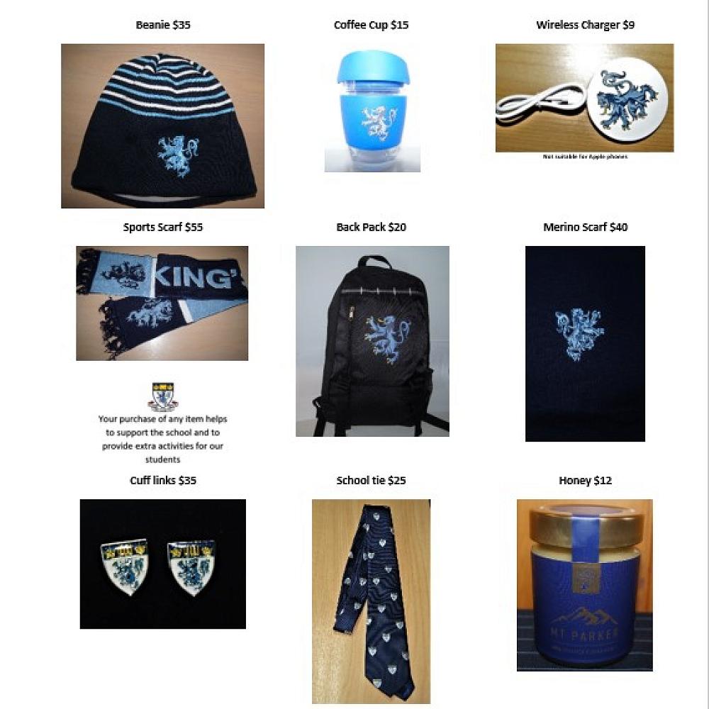 Support us by purchasing our merchandise — King's Week
