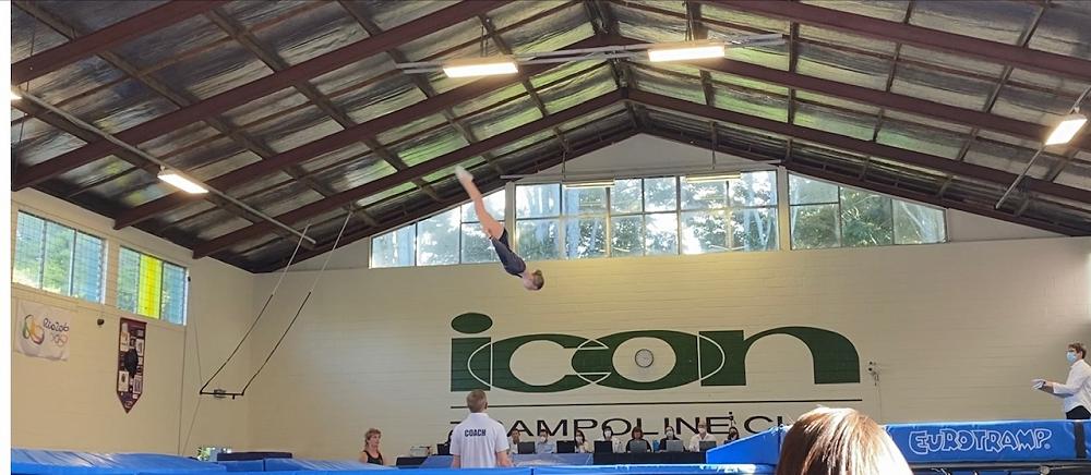 Trampolining success