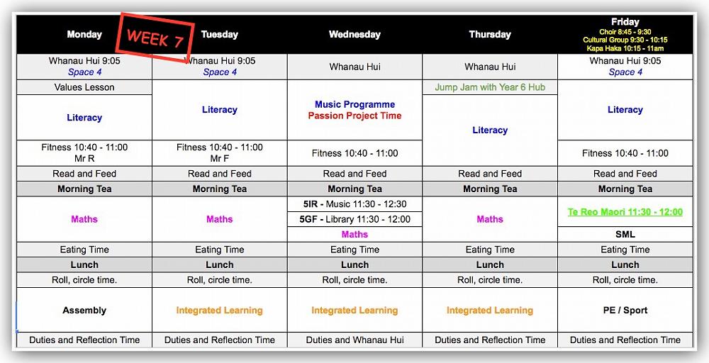 Week 6, Term 2 — Year 5 Hub Blog