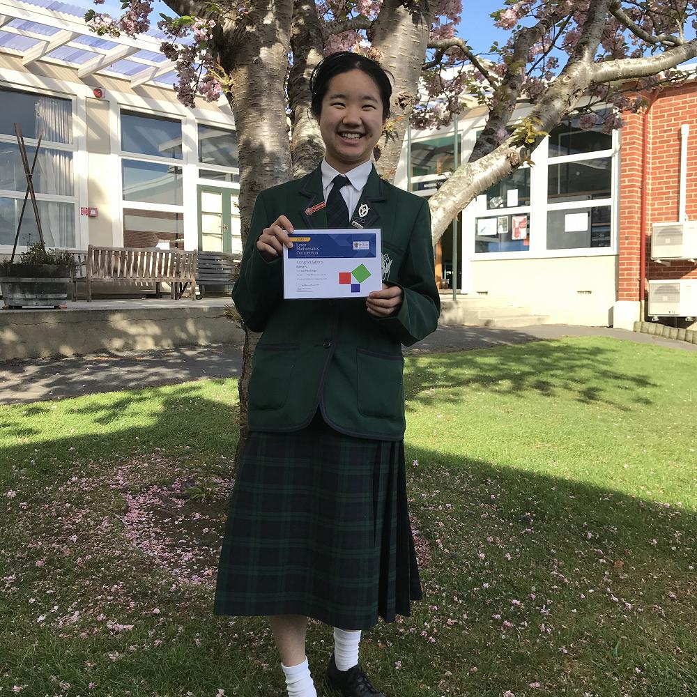 Otago University Junior Maths Competition Results