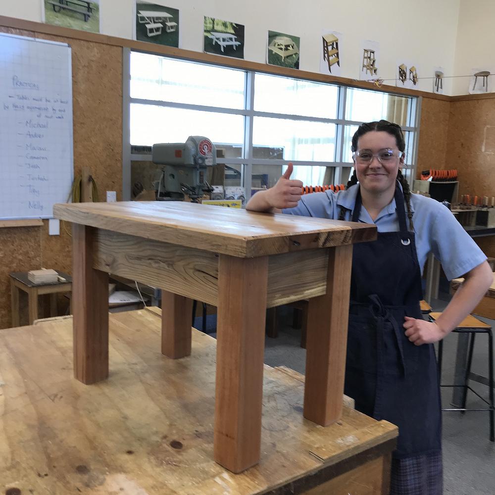 Awesome outcomes in Level 1 Resistant Materials Technology