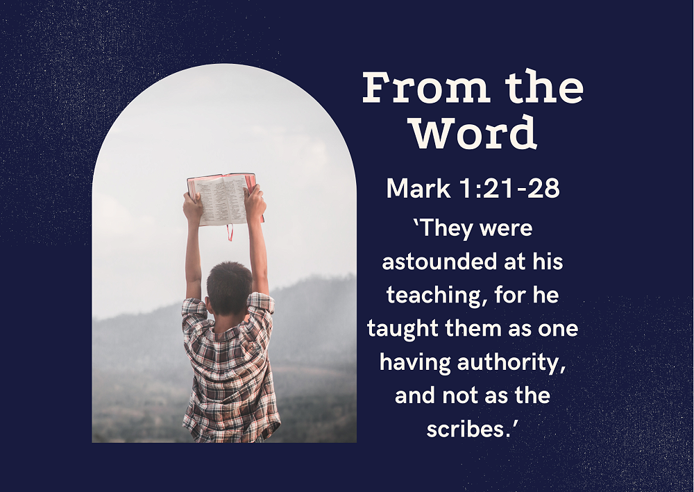 From the Word: Mark 1:21-28