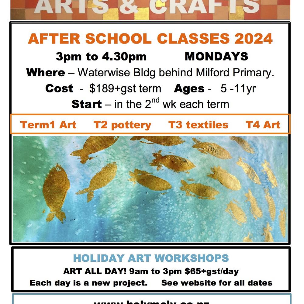 Holy Moly Arts and Crafts Holiday programme and After School Classes ...