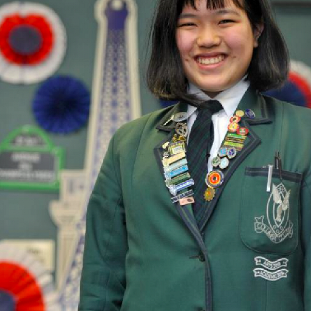 Angela Fu wins the National Concours Oral