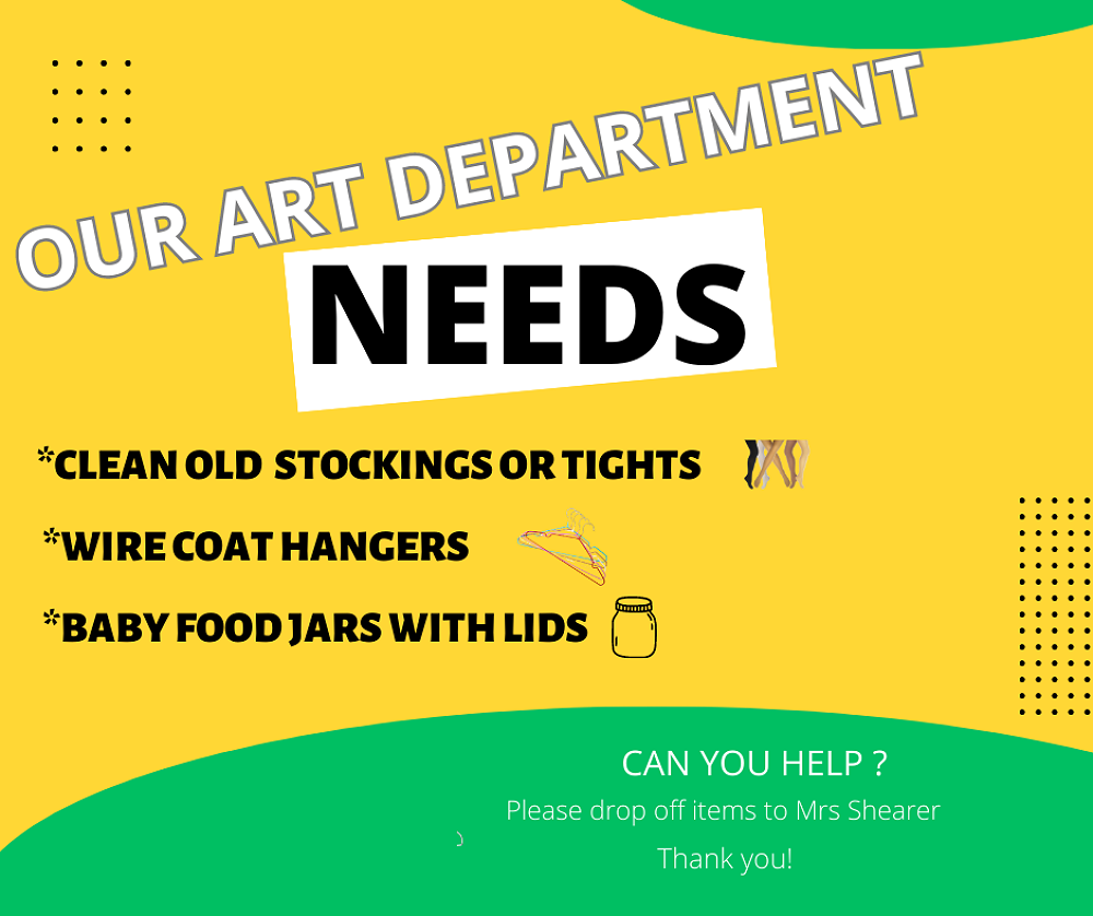 Can you help? — TKHS Newsletter - Term 2 : Week 10