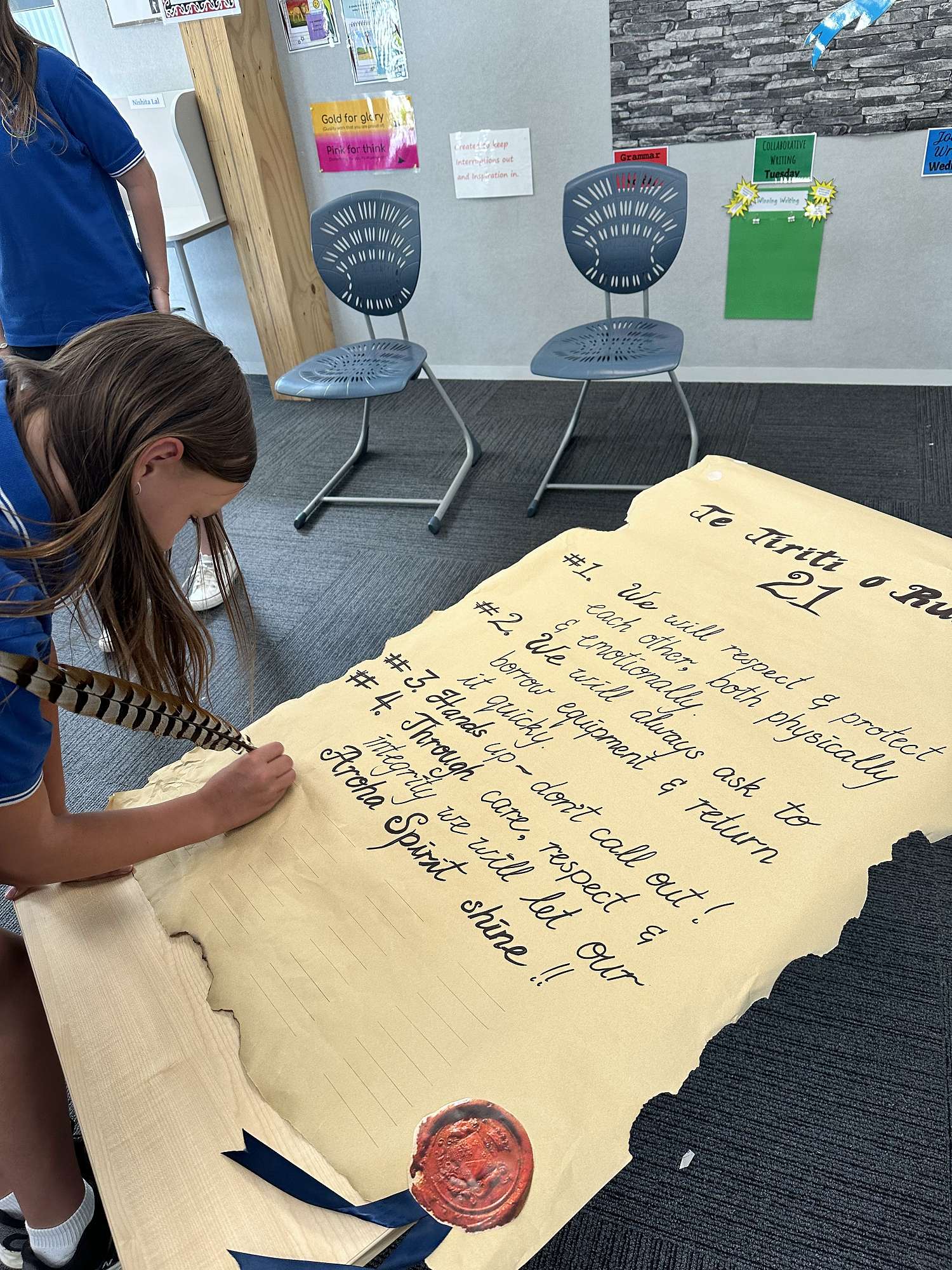 Class Treaty signing