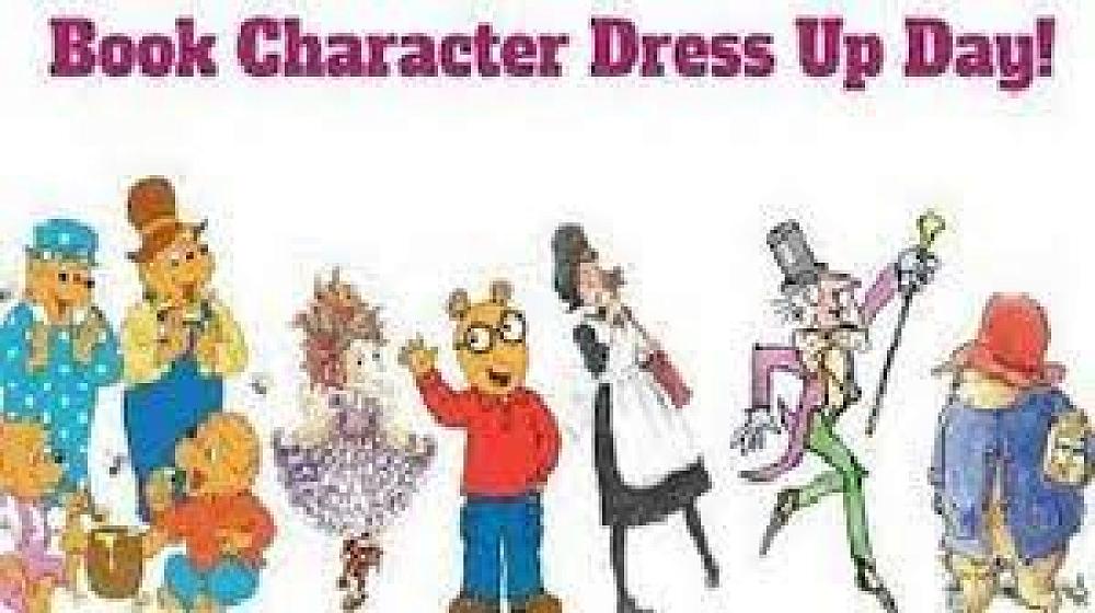 Book Character Dress Up Day - Wednesday 13 September