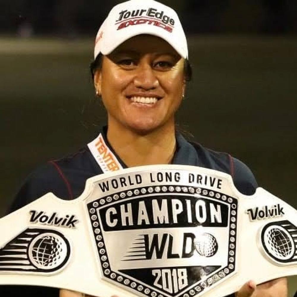 Phillis Meti - Three Times World Long Drive Champion Exhibition