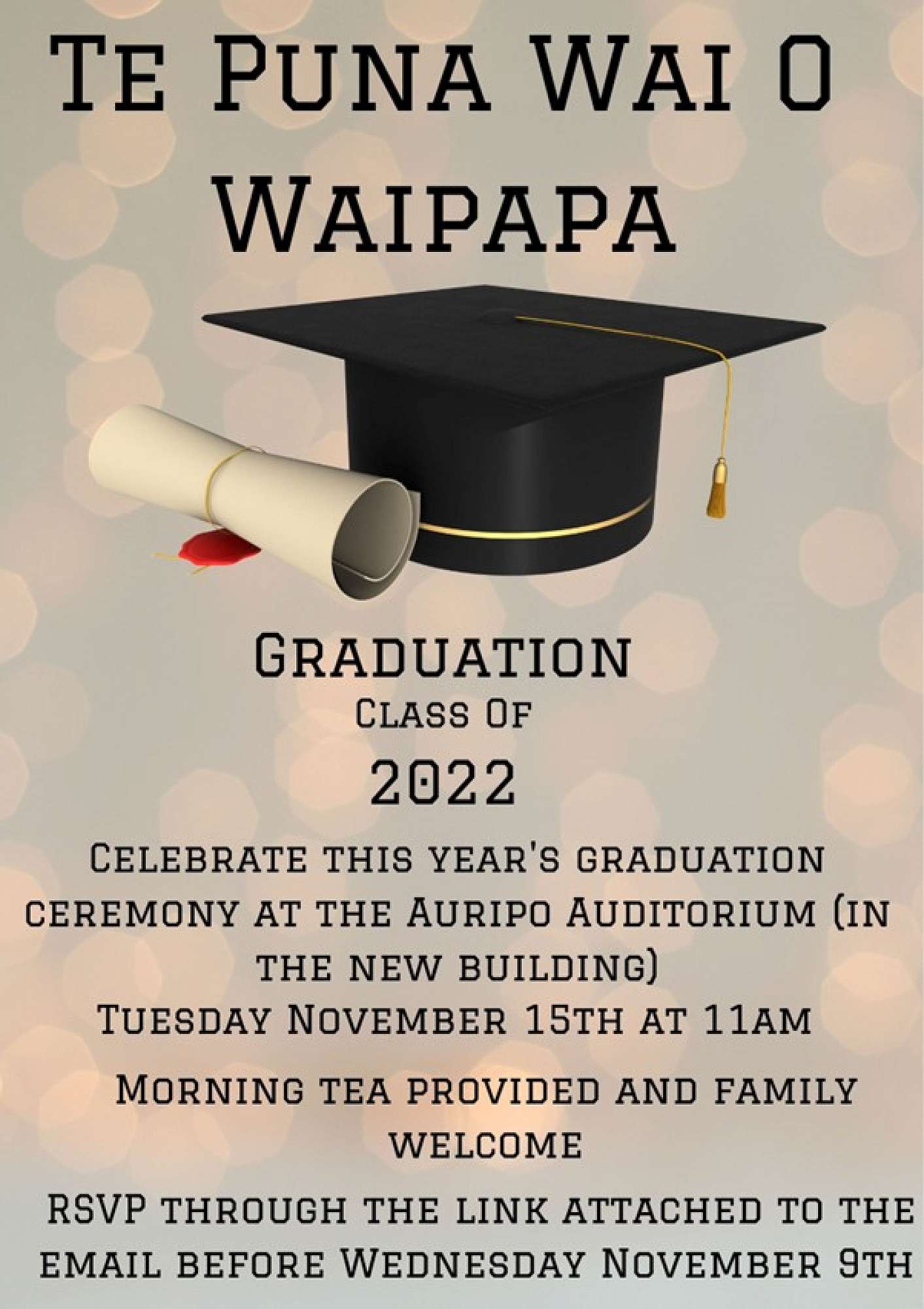 Farewell to our Year 13s