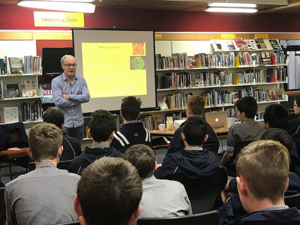 Professor Cook Inspires Students