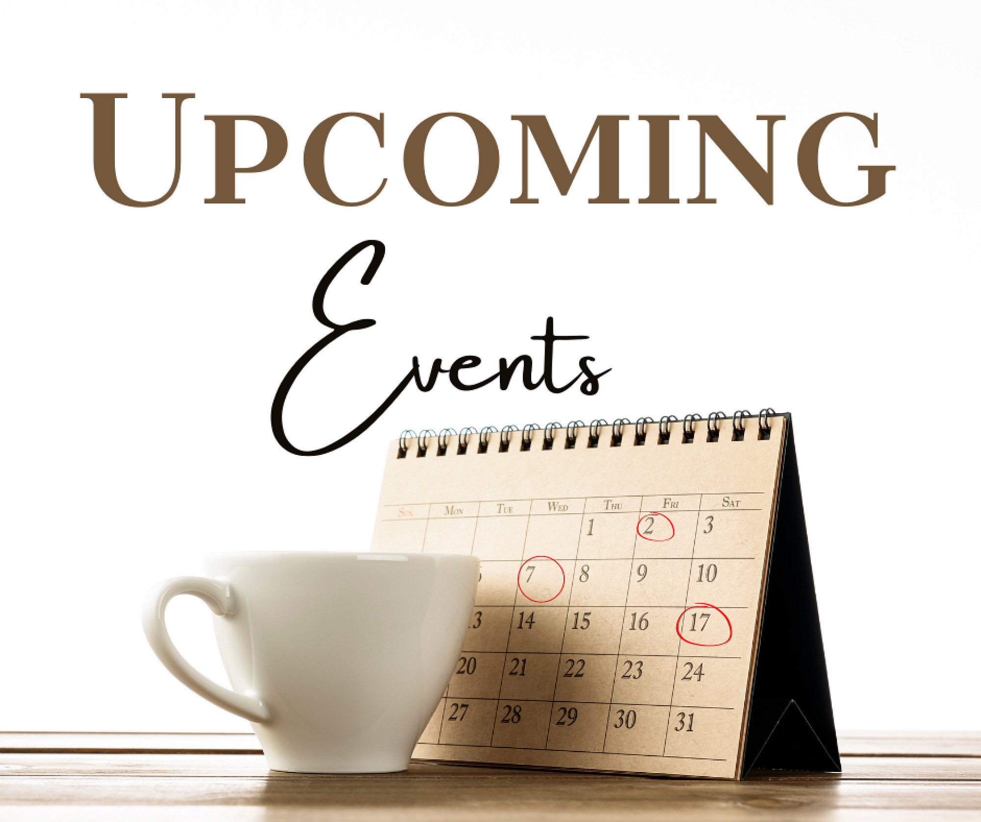 Upcoming Events