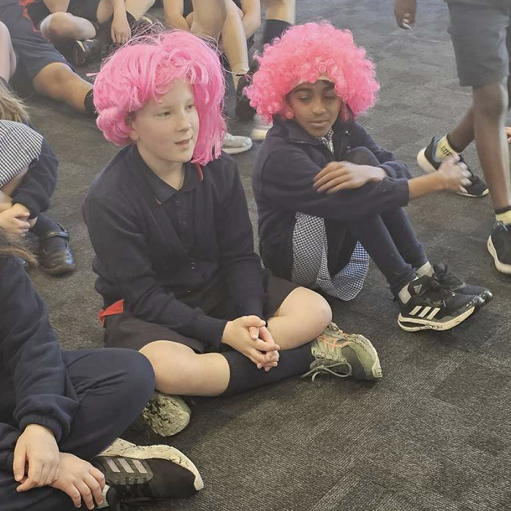 Wig Wednesday was held during Week 9 of the Term.