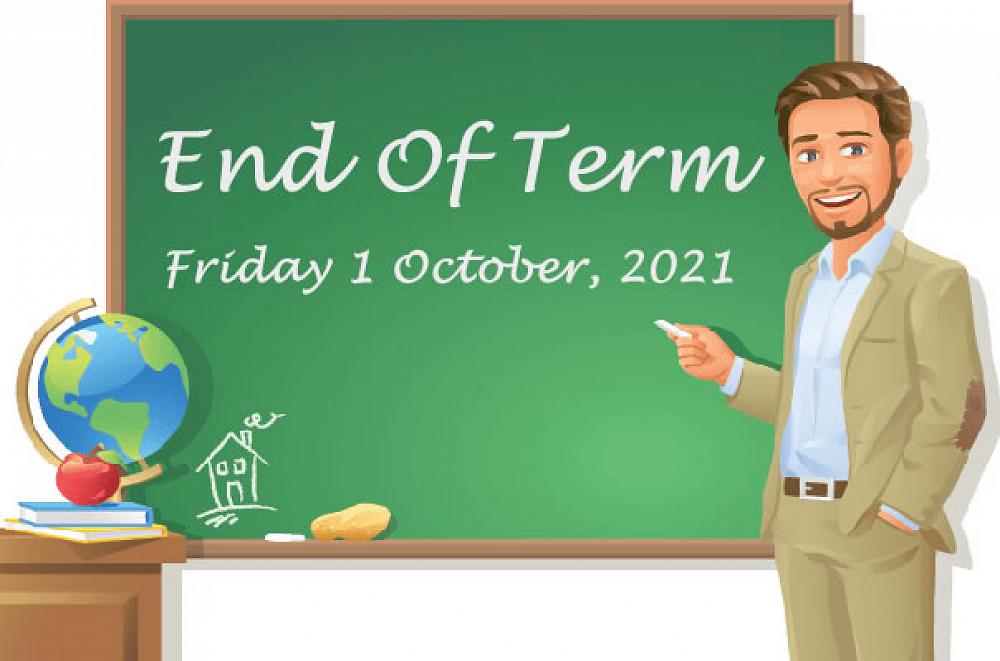 End of Term 3, 2021