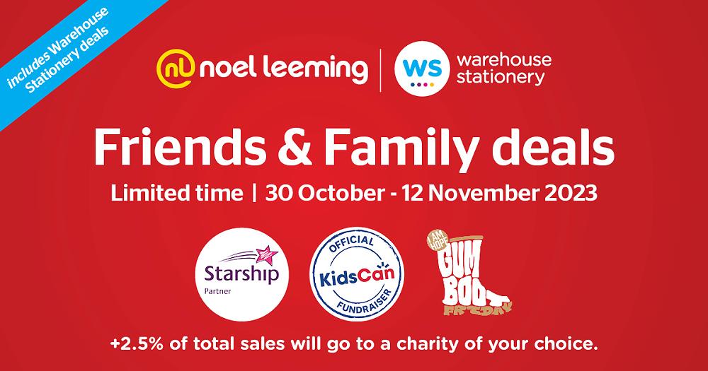 Friends and Family Deals