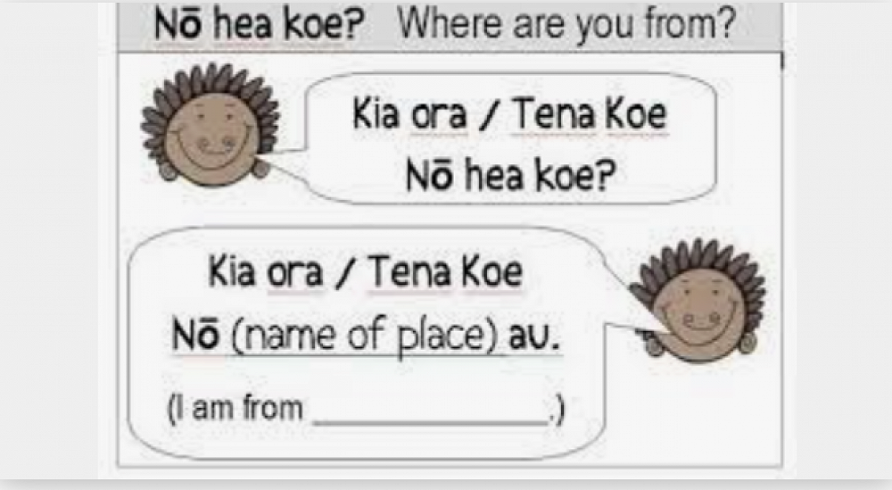 Te Reo Māori — Pānui #6 Friday 11 March