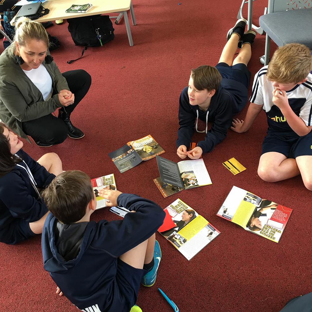 Literacy Circles in The Hub