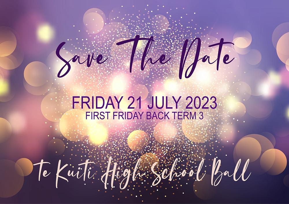 Save the Date! — TKHS Newsletter - Term 2 : Week 6