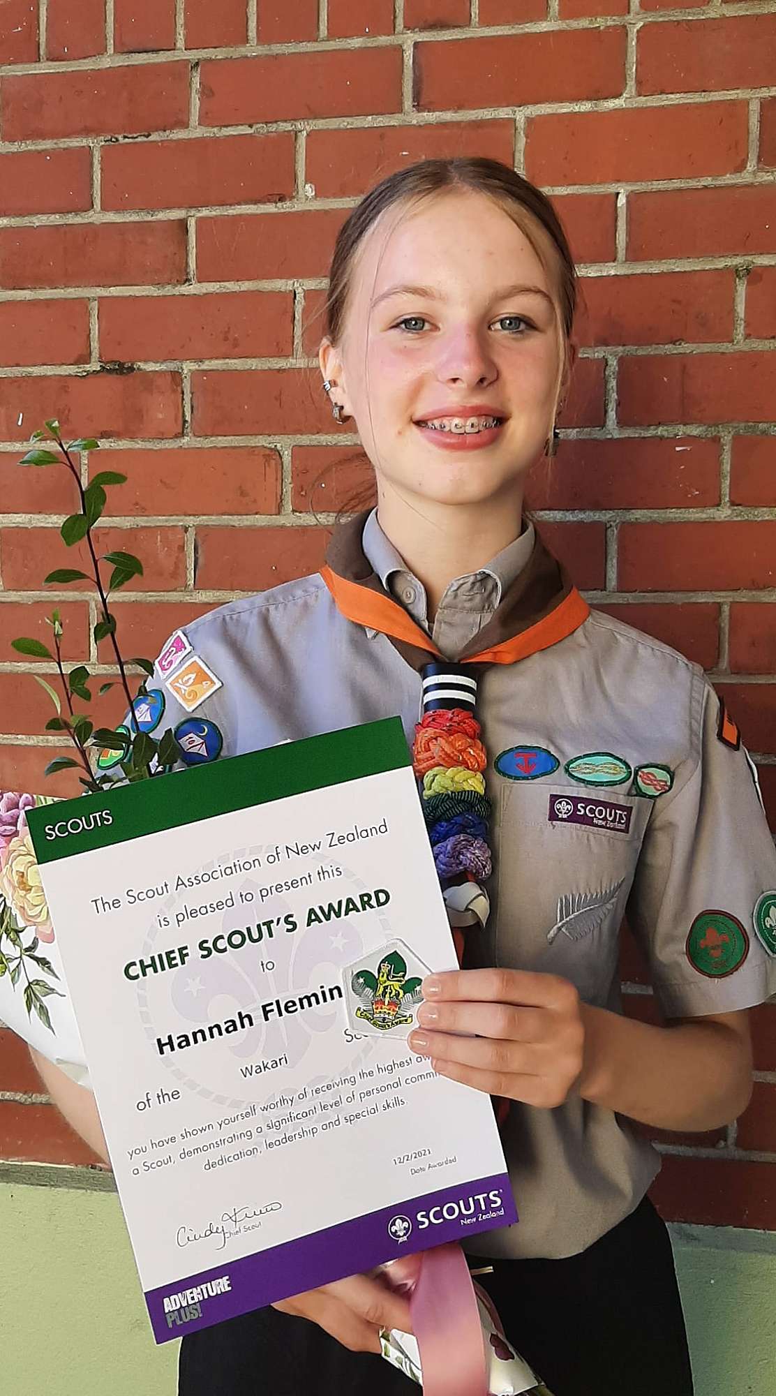 Congratulations Hannah Fleming