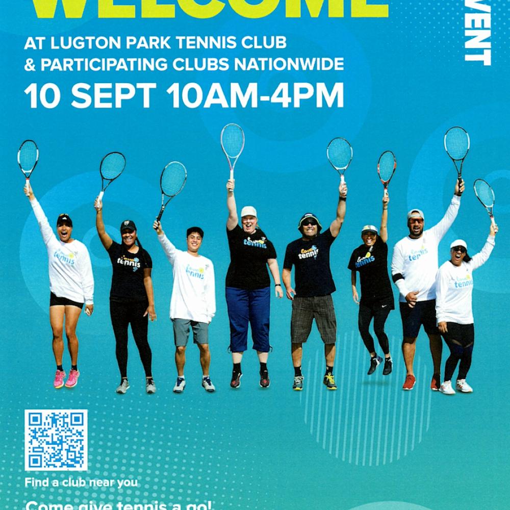 Lugton Park Tennis Club Open Day — Newsletter Week 8, Term 3, 2023