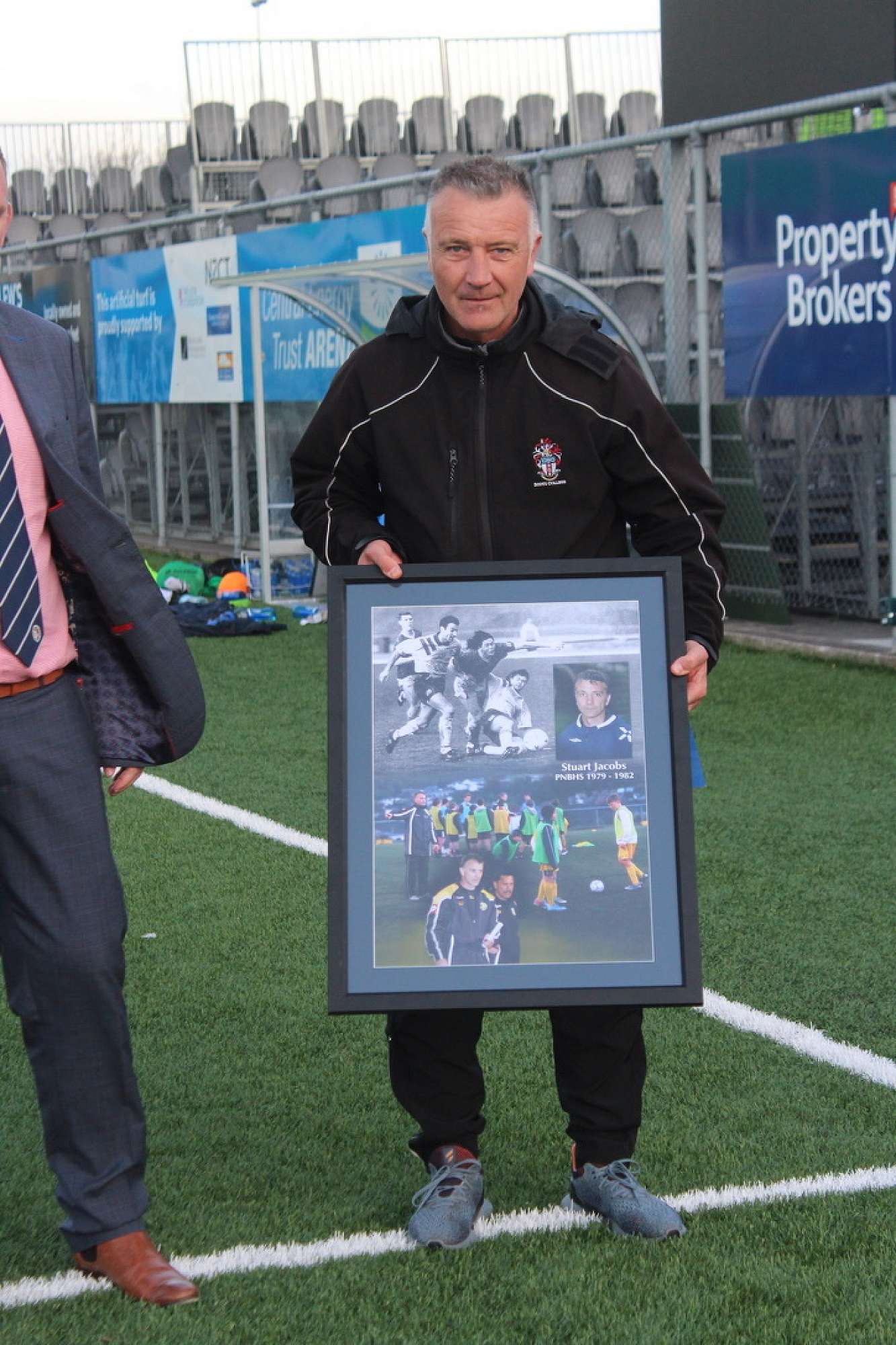 Sports Hall of Fame recipient Stuart Jacobs