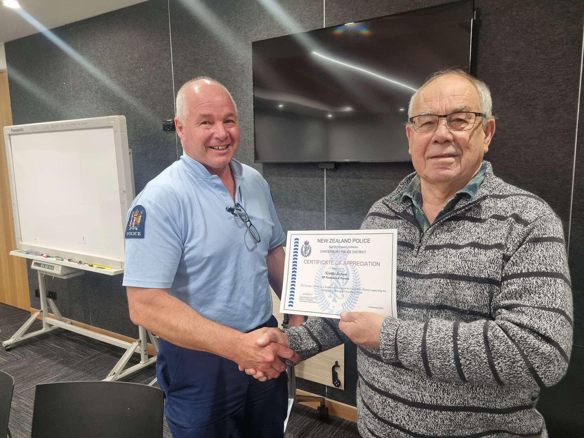 Farewell to Neville Brown