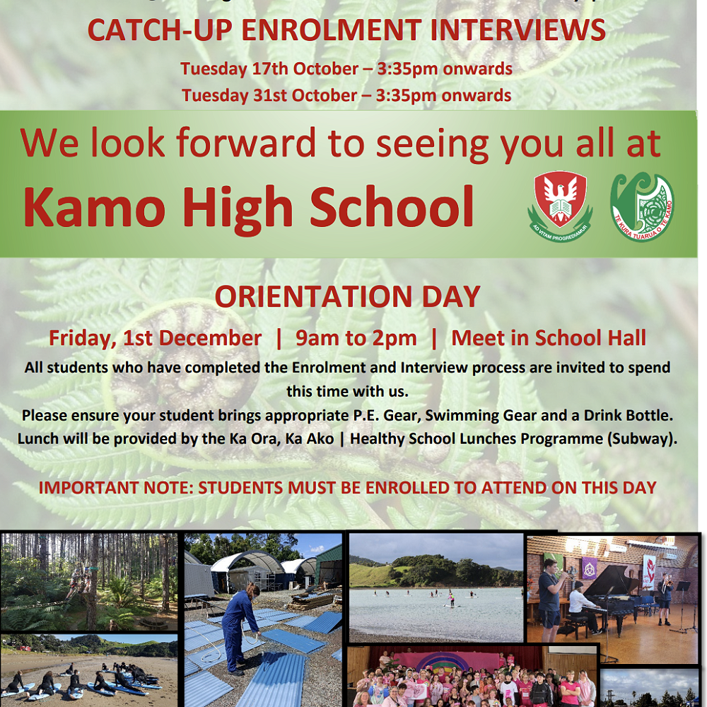 Kamo High School Enrolments