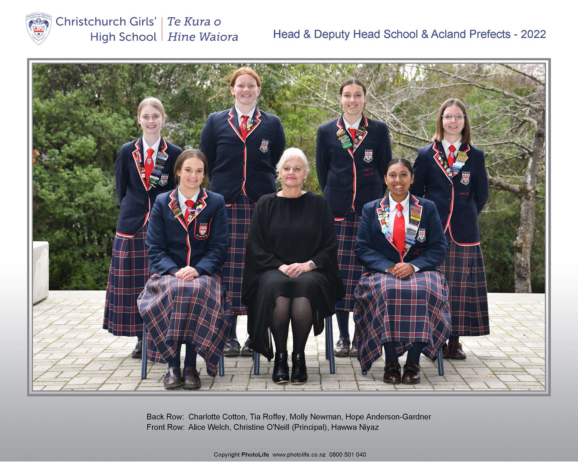 Head Prefects 2022