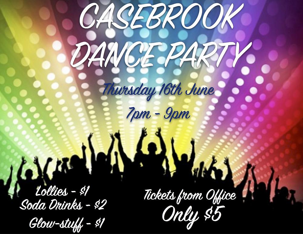 Casebrook Student Dance Party — Casebrook Intermediate News - 2 June 2016