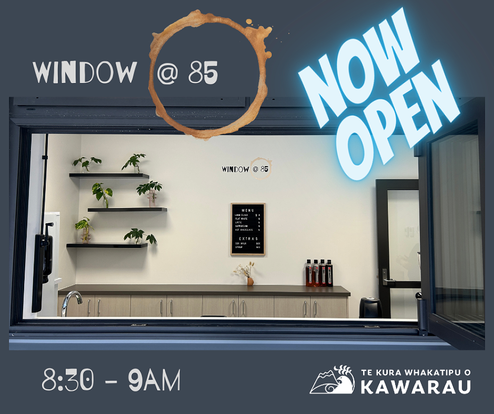 WINDOW @ 85 IS NOW OPEN!