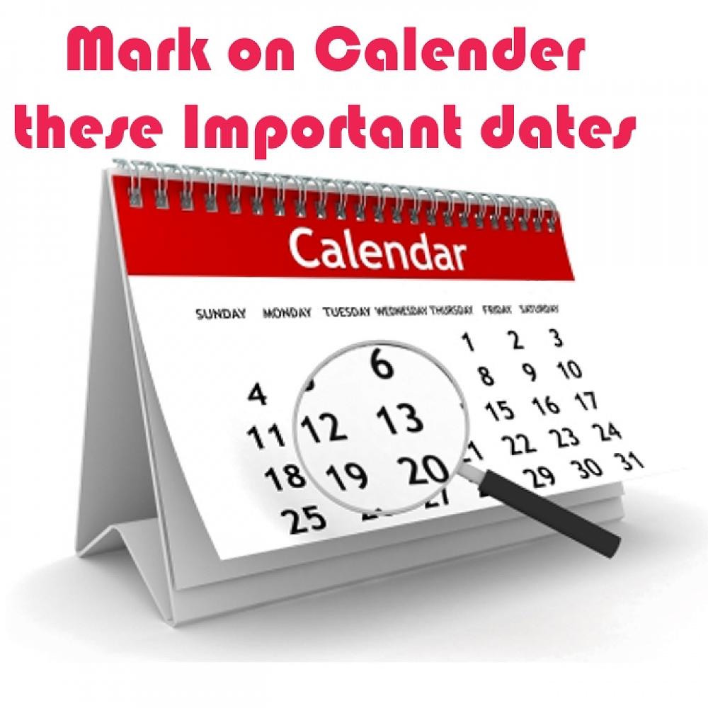 Term 1 Key Dates and 2019 Term Dates