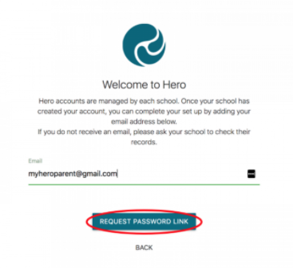 Hero - our online reporting tool