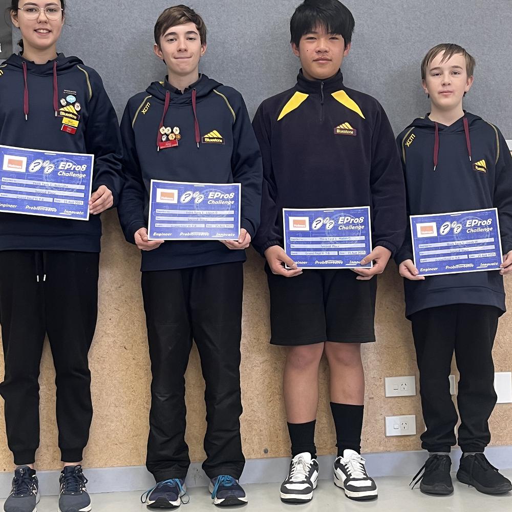 Congratulations to our Amazing Bluestone EPro8 Team.