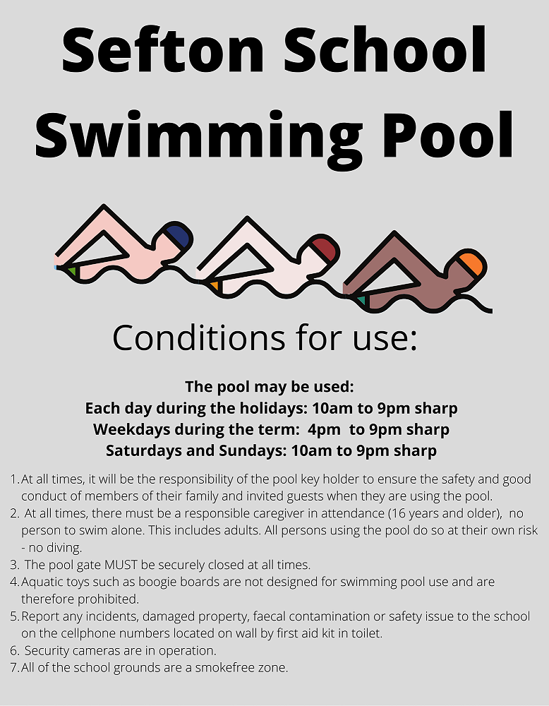 Sefton School Swimming Pool — Sefton Community Swimming Pool Update