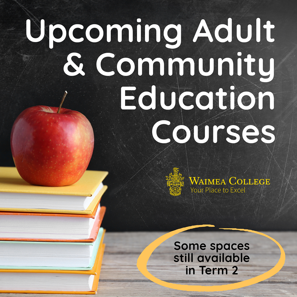 Upcoming Adult & Community Education Courses