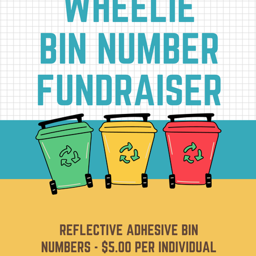 Wheelie Bin Number Fundraiser